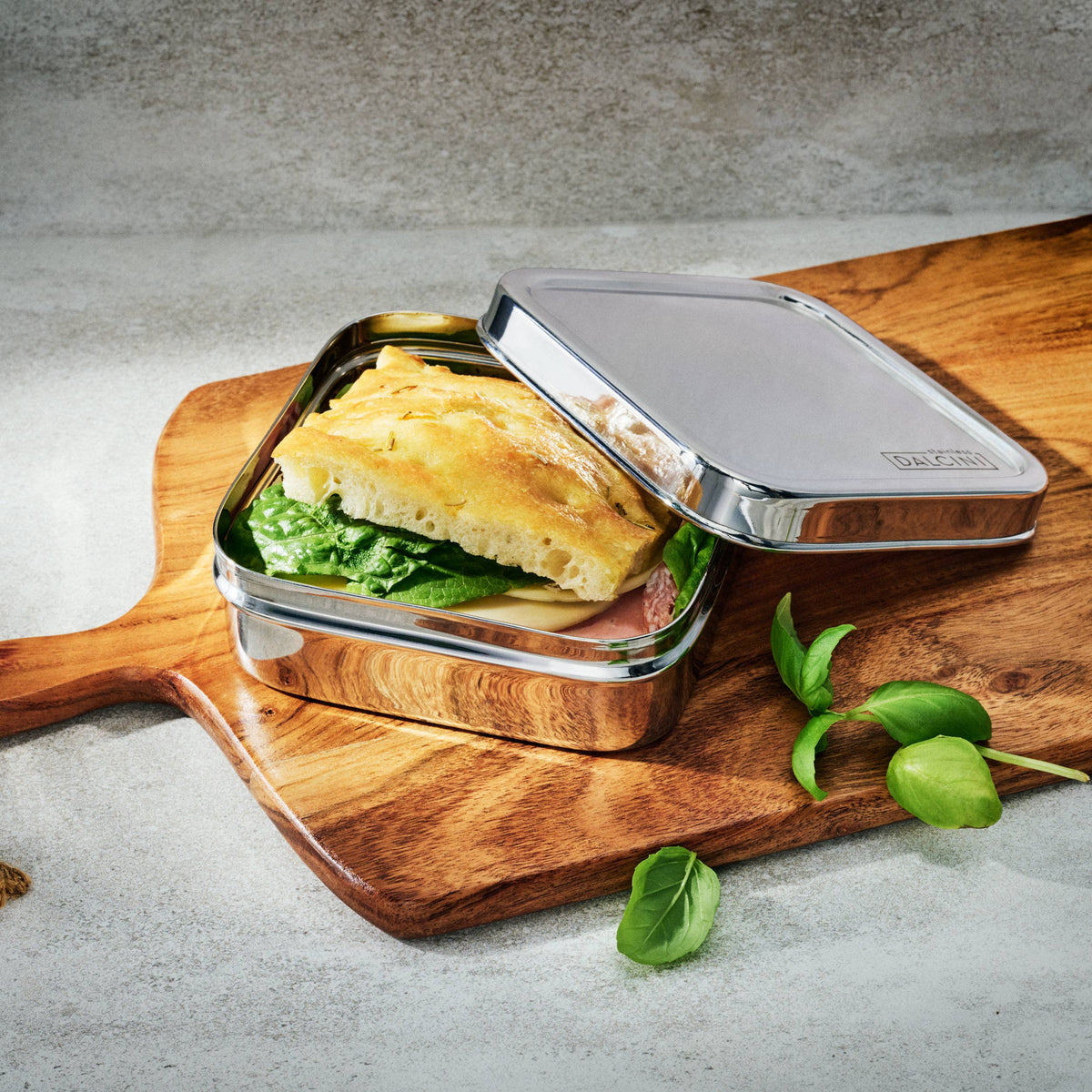 Sandwich Square Stainless Steel Container – AwearMarket