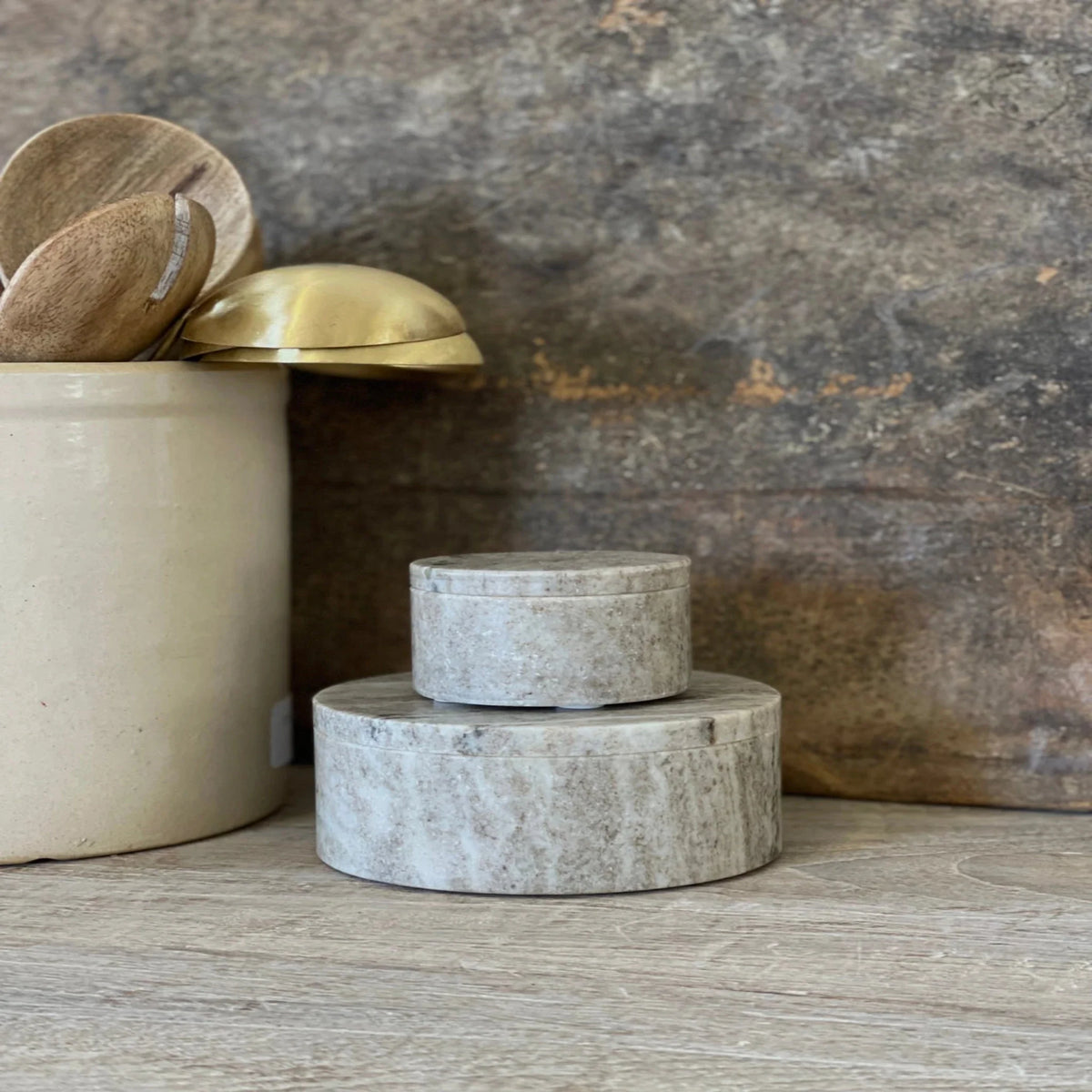 Round Soapstone Box – AwearMarket