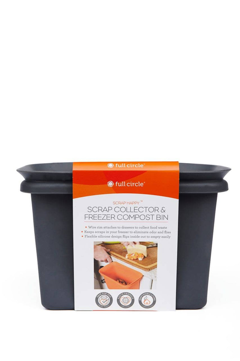 Scrap Happy Compost Bin | Freezer Compost Container with Drawer Clip ...