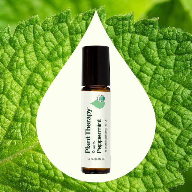 Organic Peppermint Essential Oil Pre-Diluted Roll-On – AwearMarket