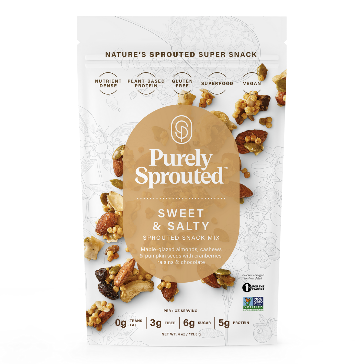 Sweet & Salty, Sprouted Snack Mix – AwearMarket