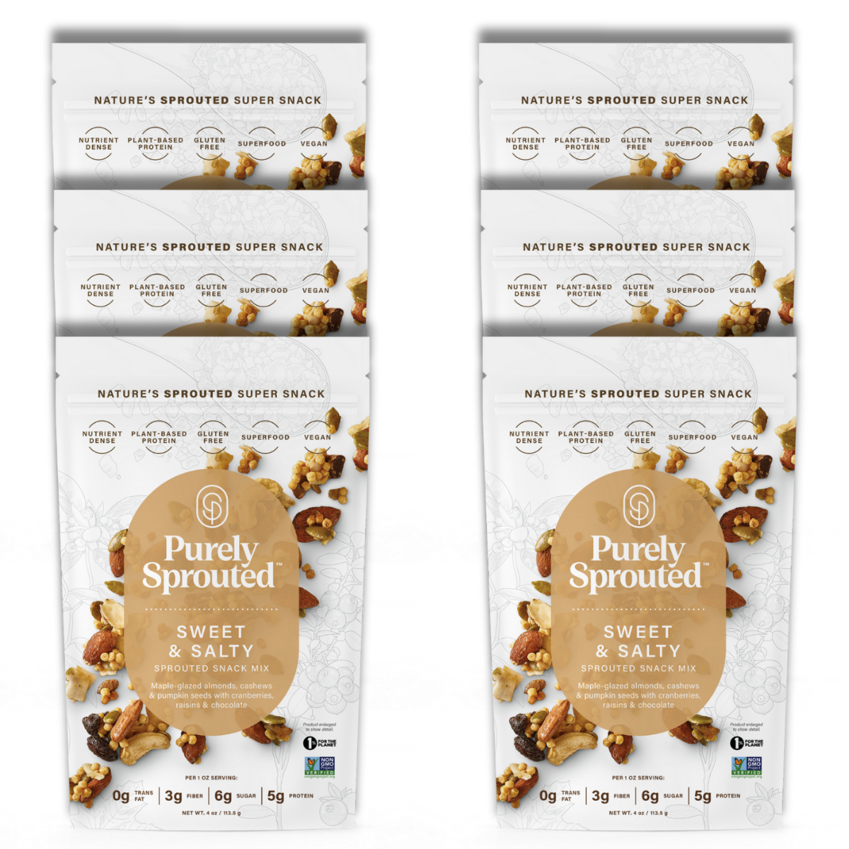 Sweet & Salty, Sprouted Snack Mix – AwearMarket